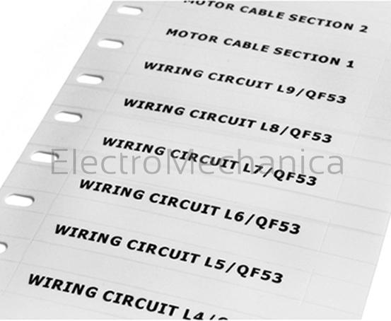75098 9x20mmPUSH-IN WH TAGS (5800/roll) EM – RMS Measurement and Control