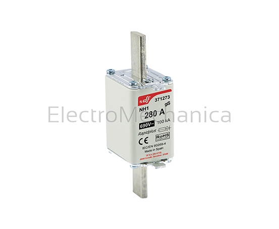 371260 200A gS NH1 RAPIDPLUS FUSE 690V EM – RMS Measurement and Control