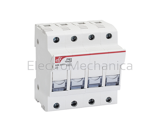 485107 4P 32A 10×38 FUSE HOLDER EM – RMS Measurement and Control