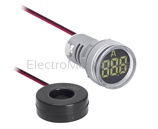 AD22-22AMG 22mm P/MNT GRN AMMETER 0-100A+CT EM – RMS Measurement and ...