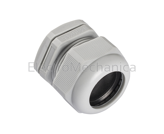 M40 NYLON COMPRESSION GLAND GREY