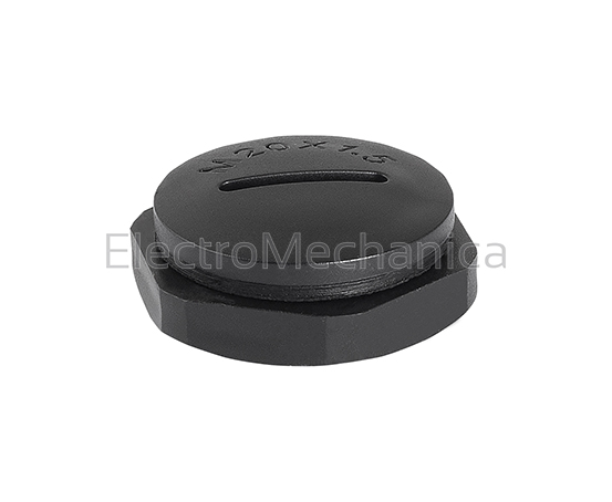 M12 SCREW-IN BLANKING PLUGS (BLK)