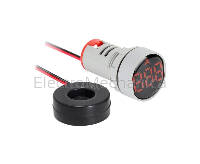AD101-22AMR 22mm P/MNT RED AMMETER 0-100A+CT EM – RMS Measurement and ...