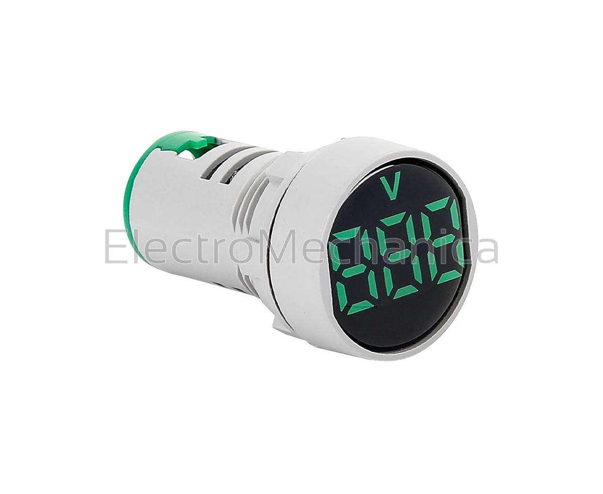 AD101-22VMG 22mm GRN P/MNT V/METER 20-500VAC EM – RMS Measurement and ...