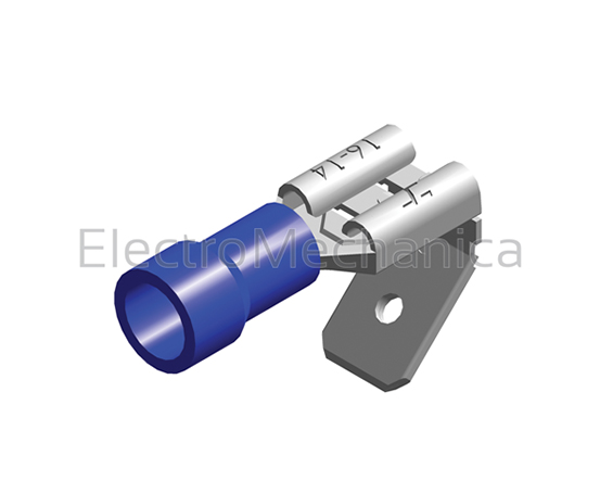 PIGGYBACK PUSH-ON BLU 6.4mm (100) PB2-6.4V – RMS Measurement and Control