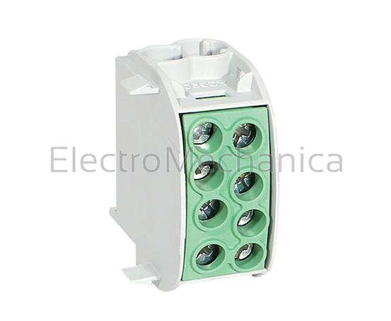 300A 70mm2 DISTRIBUTION BLOCK GRN 80310-2-4 – RMS Measurement and Control