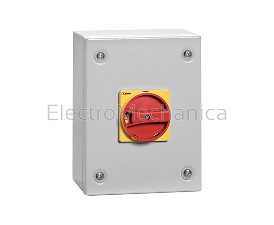 63A 22KW 3P METAL ENCLOSED ISOL.