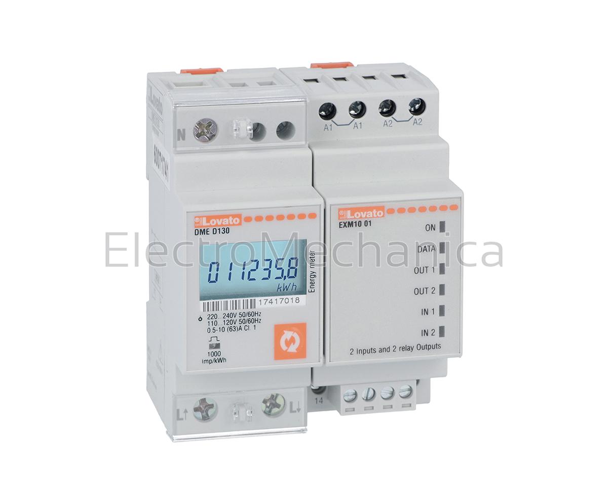 DMED130LM 63A DIRECT LCD kWh METER EXPAND. EM - RMS Measurement and Control