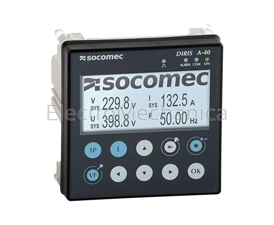4825 0500 DIRIS A40 M/FUNCT METER + RS485 EM – RMS Measurement and Control