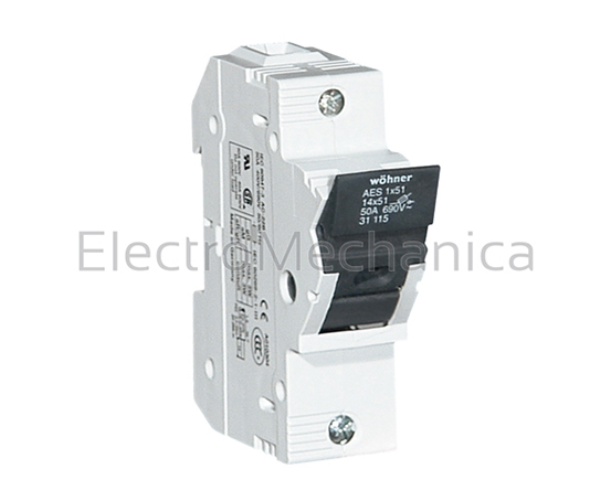 31120 22×58 1P CYLINDRICAL FUSE HOLDER EM – RMS Measurement and Control
