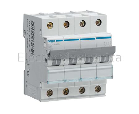 20A 4P 25KA C-CURVE MCB