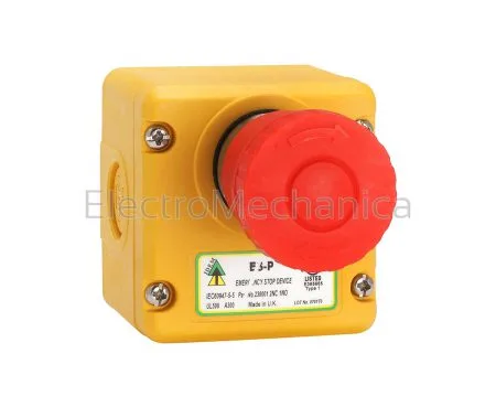 PLASTIC E-STOP STATION IP67 – RMS Measurement and Control