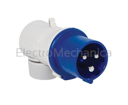32A 2P+E IP54 ANGLED PLUG